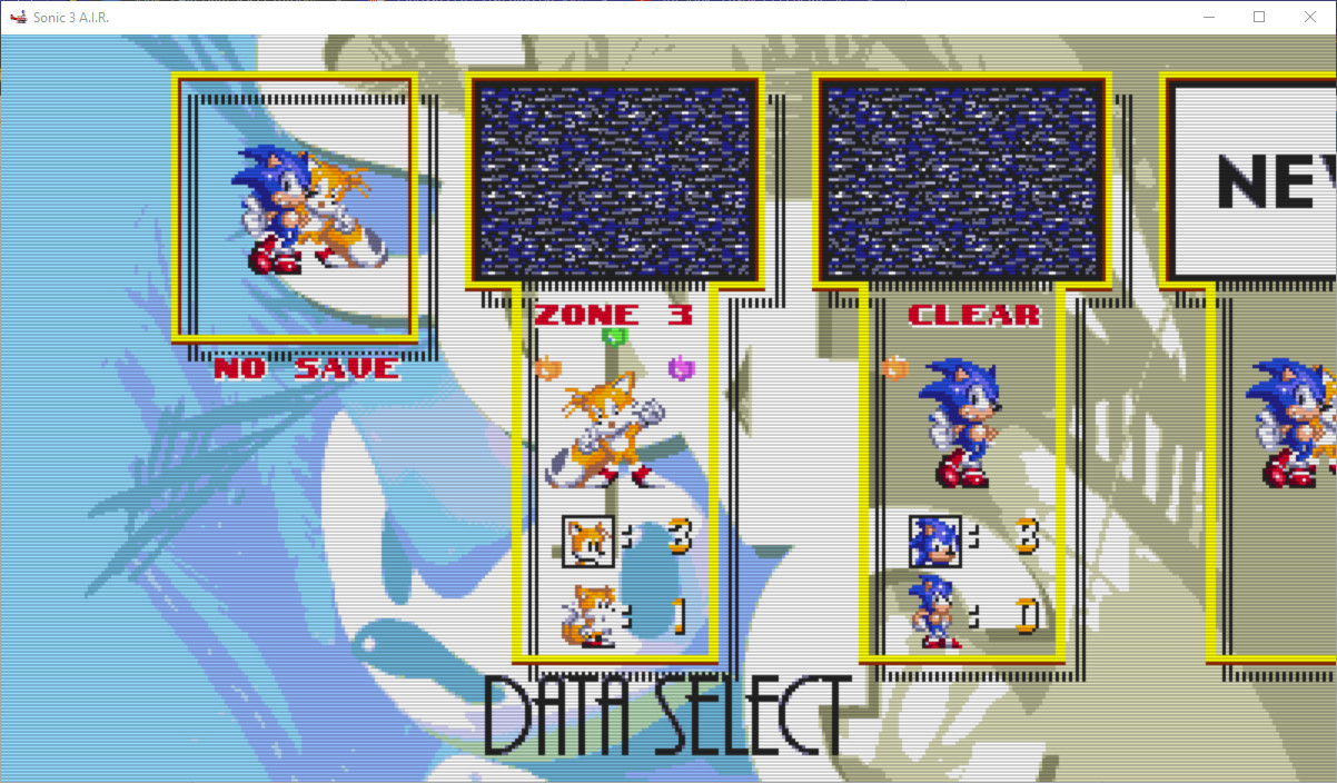 New Data Select Customizer Request for Sonic 3 A.I.R. | S3AIR Requests