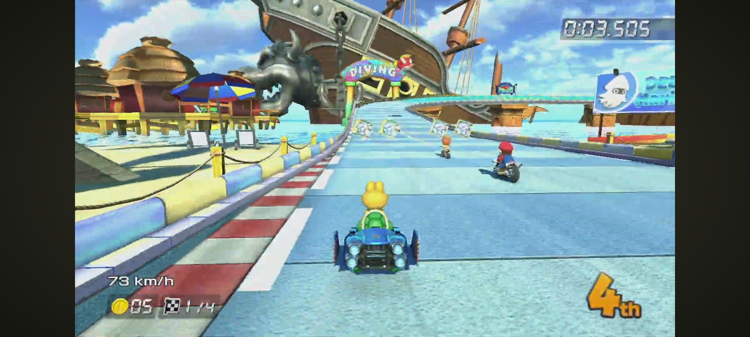 Speedometer and Timer on Race HUD Request for Mario Kart 8 | MK8 Requests