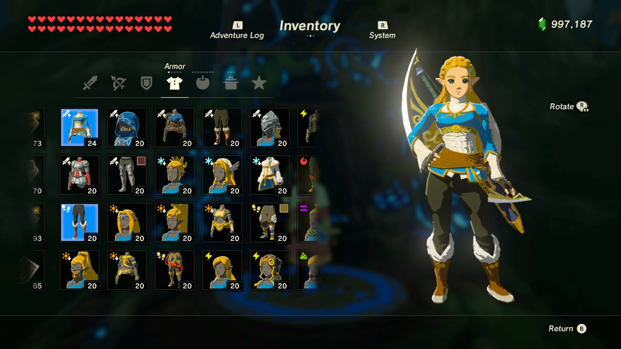 Aoc Travel Outfit Mod Port for Zeldas Ballad Switch Request for The ...