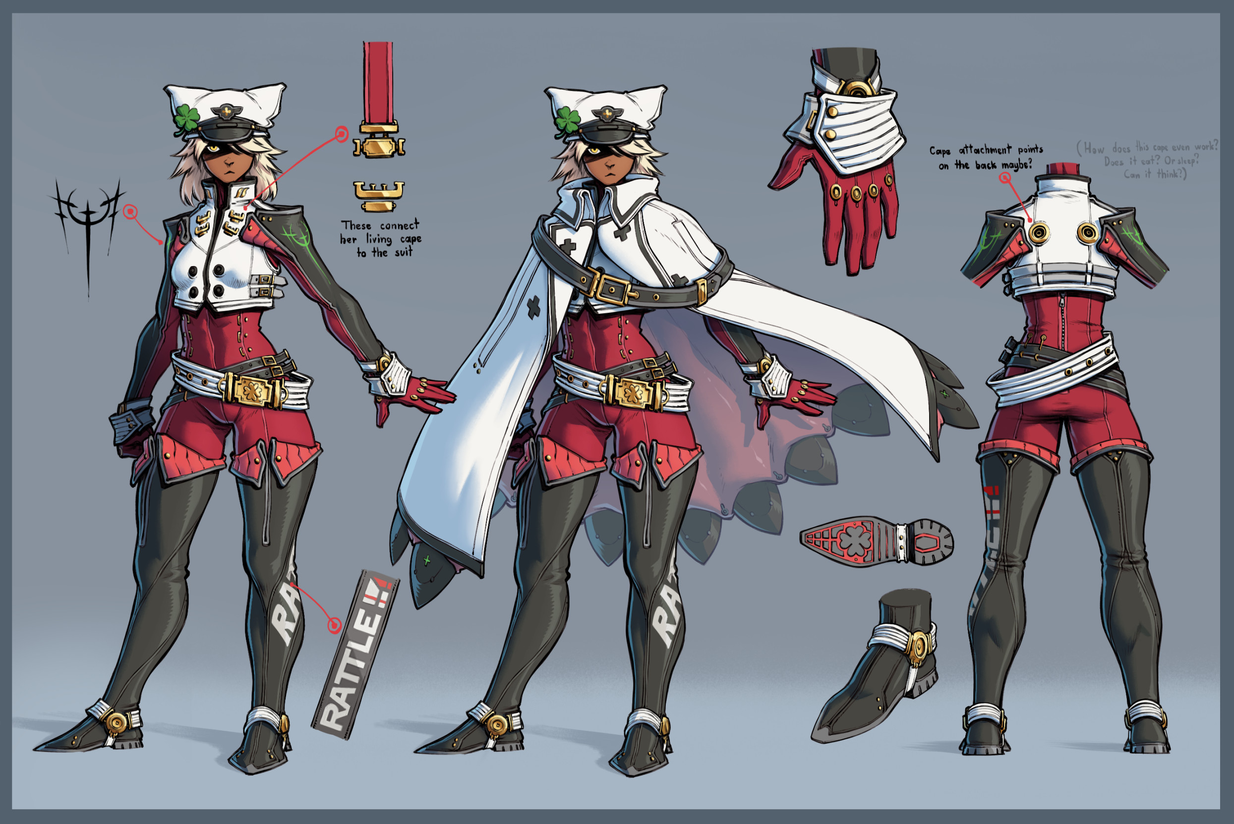 This alt costume for Ramlethal Request for GUILTY GEAR -STRIVE- | GGST ...