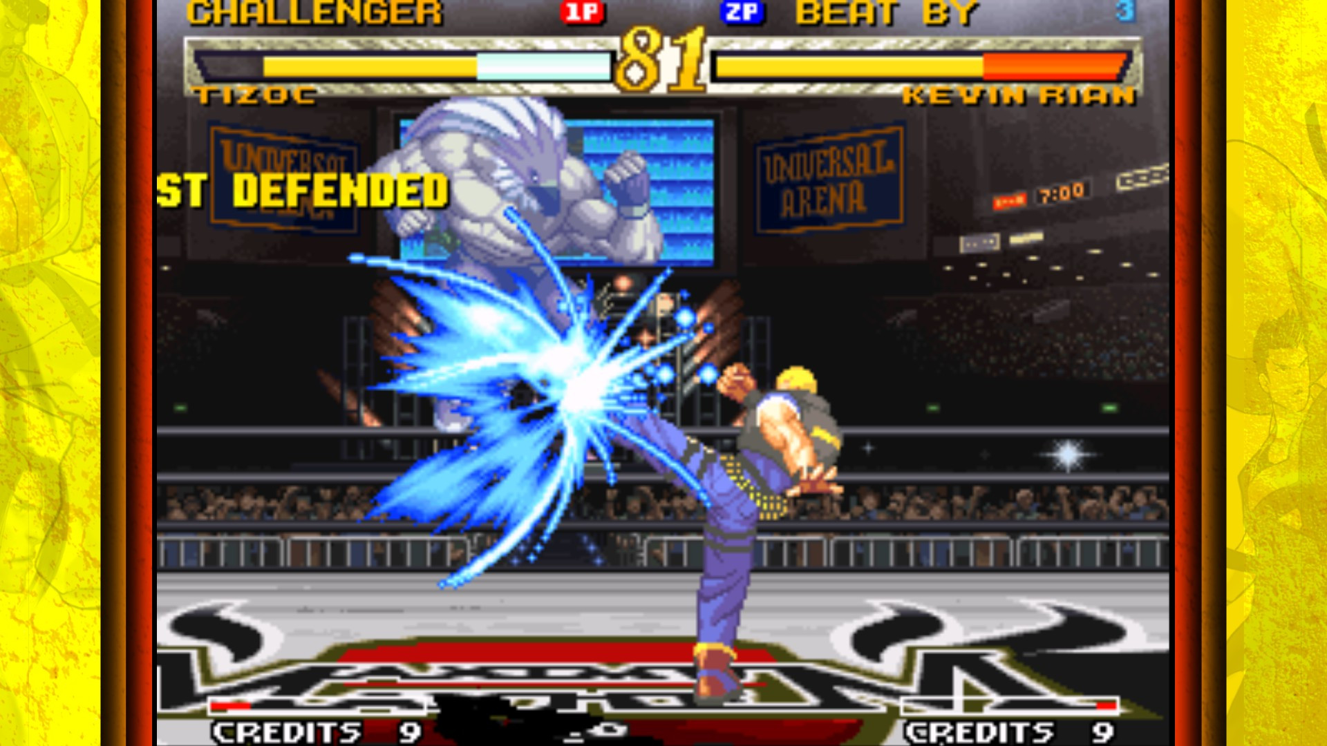 Make health bars yellow like MotW Request for Fatal Fury: City of the ...