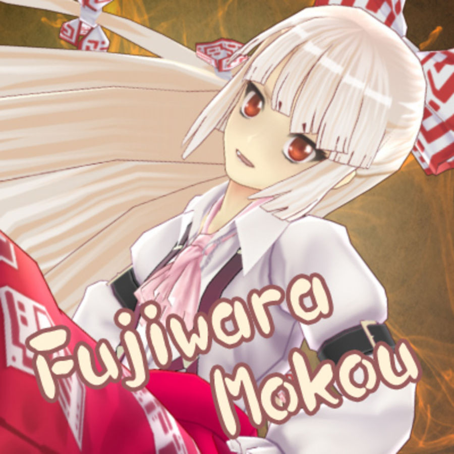 fujiwara no mokou Skin (from Touhou) Request for Super Smash Bros ...