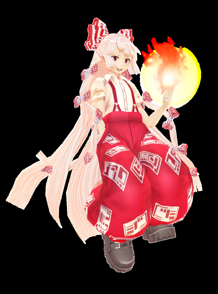 fujiwara no mokou Skin (from Touhou) Request for Super Smash Bros ...