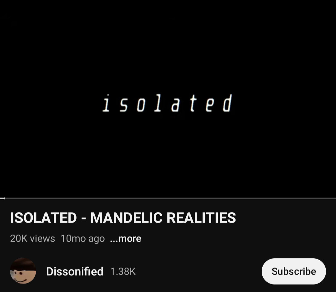 Mandelic Realities Isolated Recreation Request for Friday Night Funkin ...