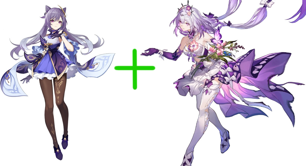 Keqing with Castorice's outfit Request for Genshin Impact | GI Requests