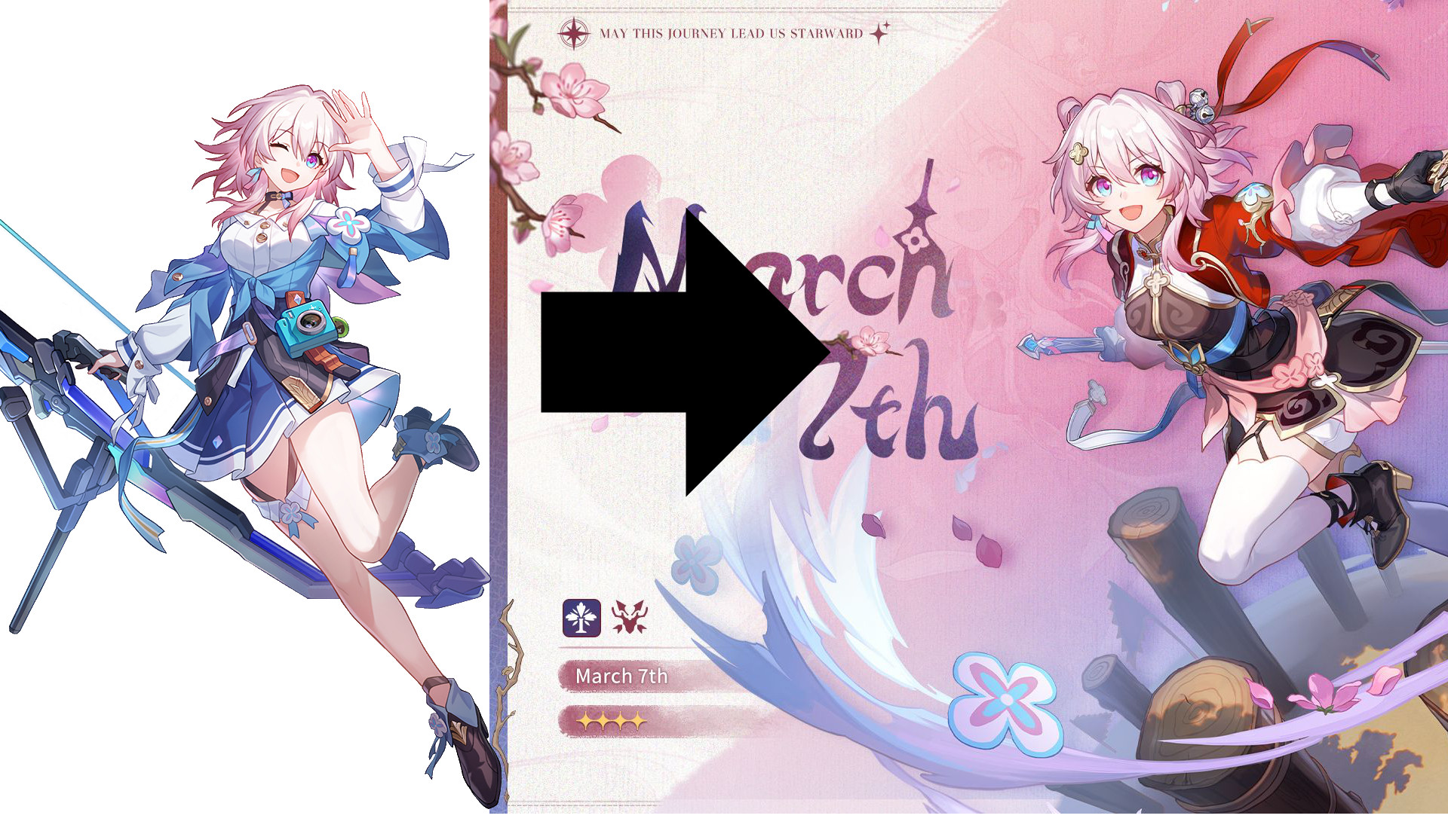 Original March Presevation Clothes in The Hunt Path Request for Honkai ...