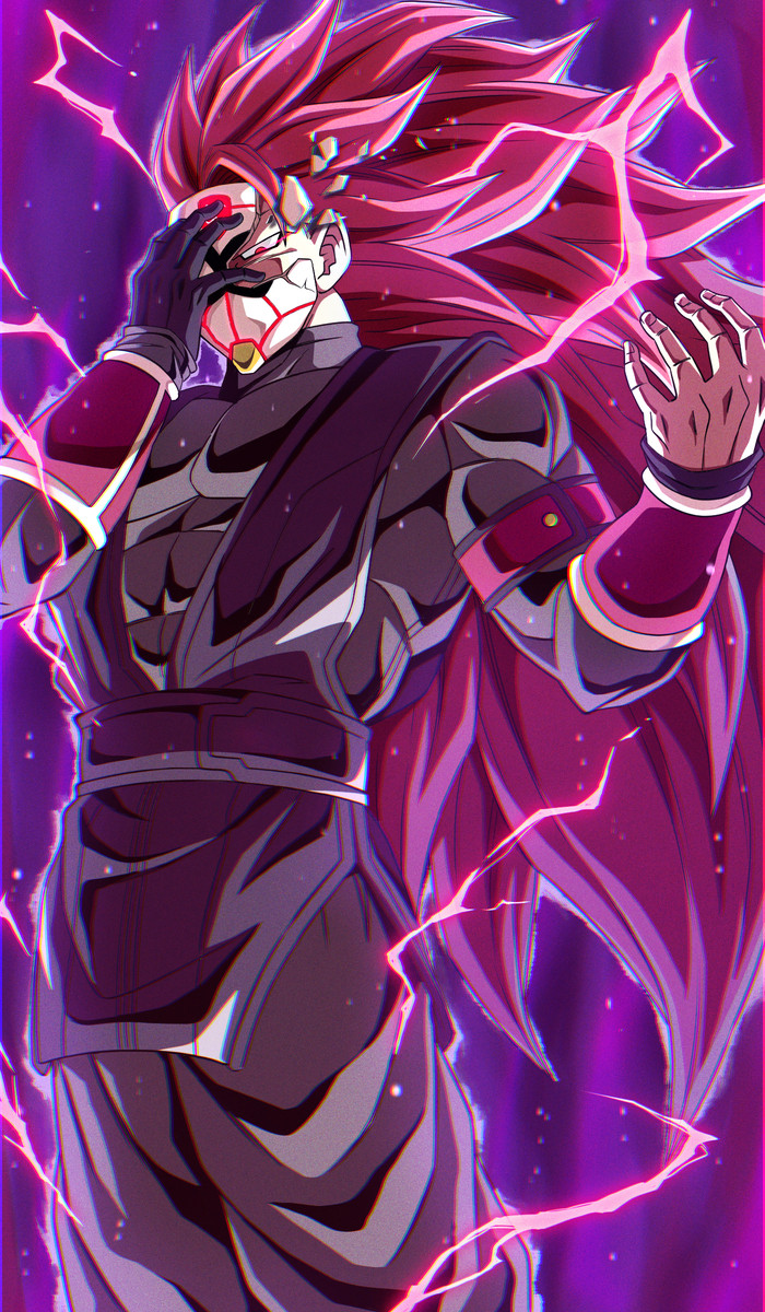 Request＄5 Crimson Masked Saiyan SSJ3 Request for Dragon Ball FighterZ ...