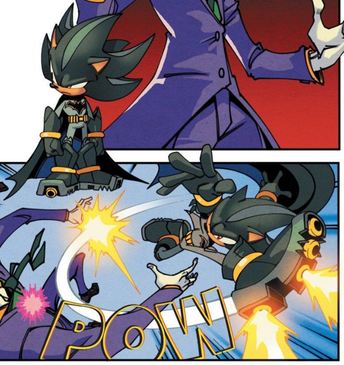 Batman Shadow from the Sonic x DC crossover Request for Shadow ...