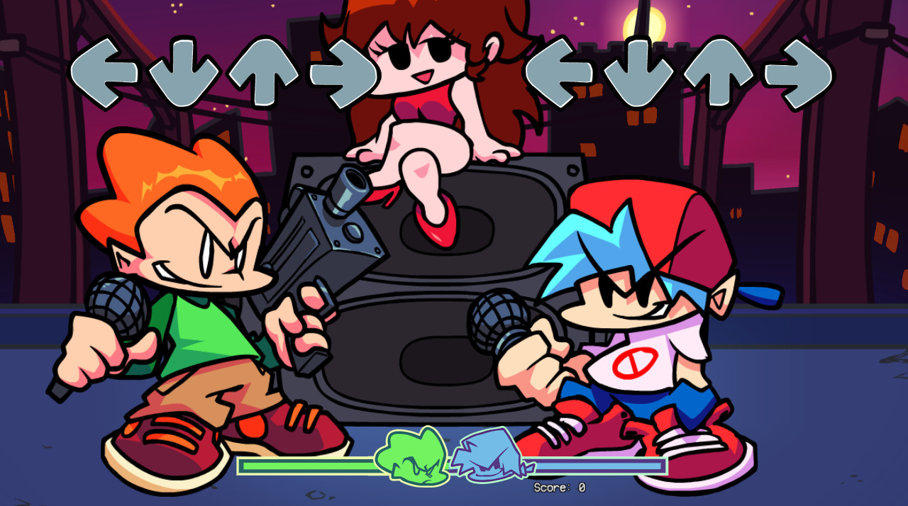 Sticker-based Healthbar for V-Slice Request for Friday Night Funkin ...