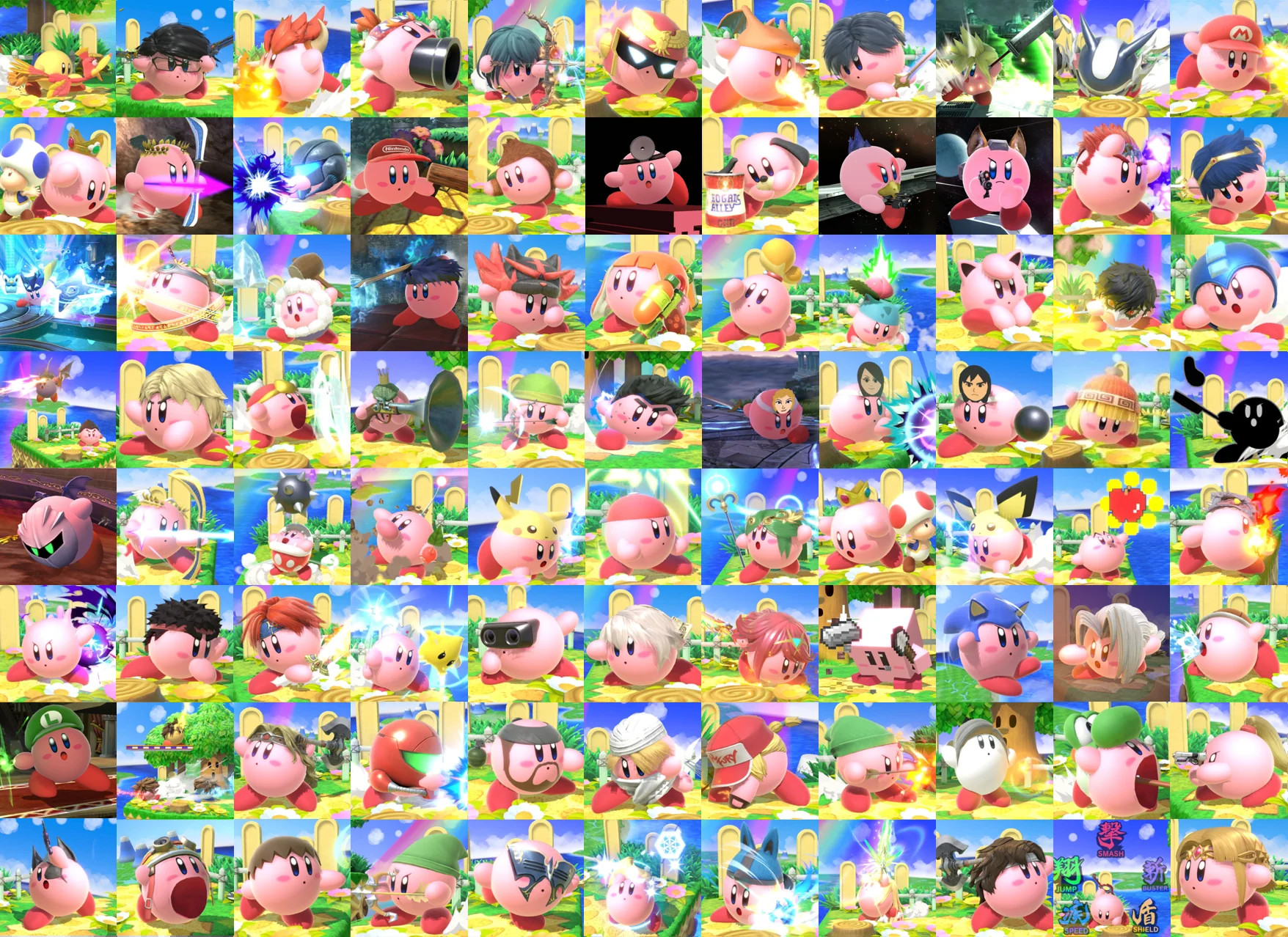 Everyone is Kirby! Request for Super Smash Bros. Ultimate | SSBU Requests