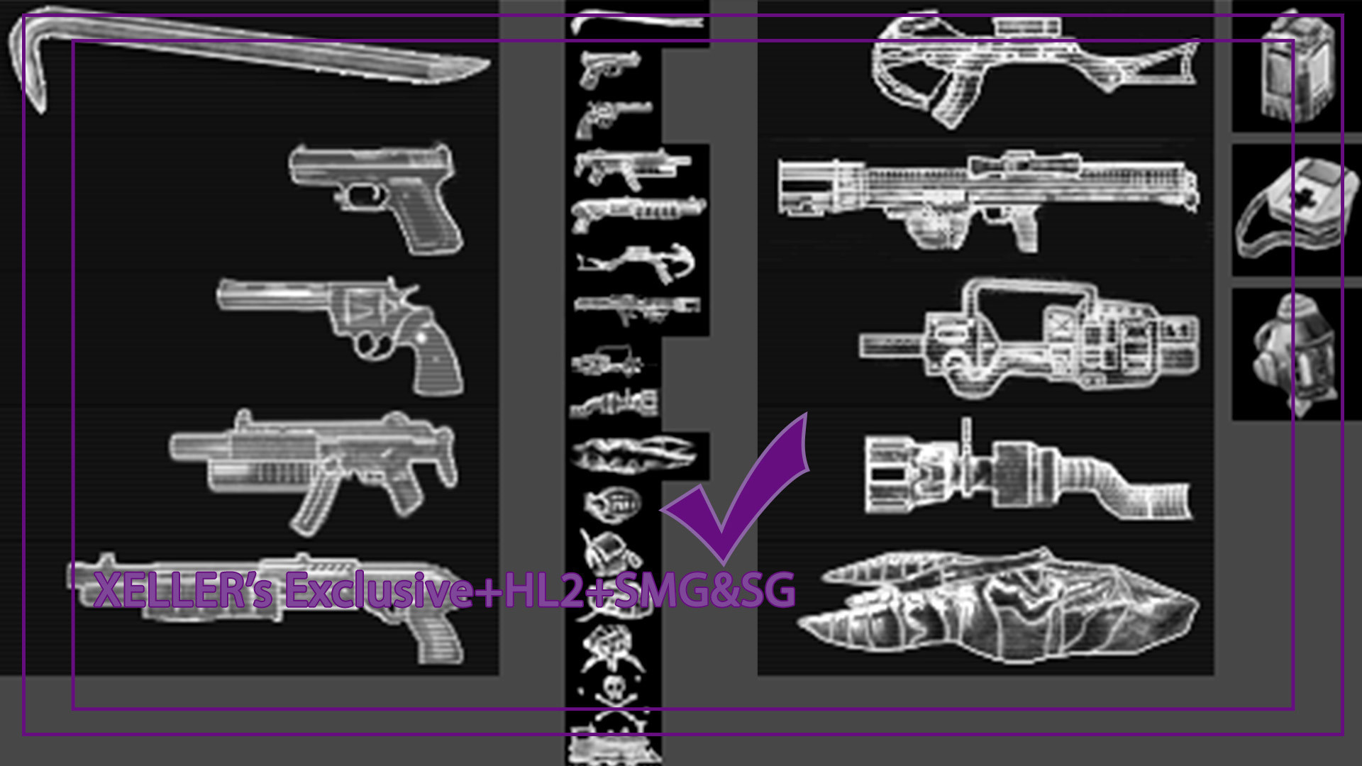 HL1 Weapon Icons/Resource in hl2 Request for Half-Life 2 | HL2 Requests