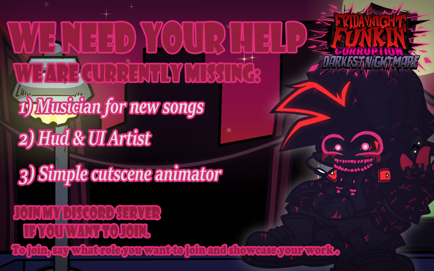 Requesting Help for a FNF Corruption Mod Request for Friday Night ...