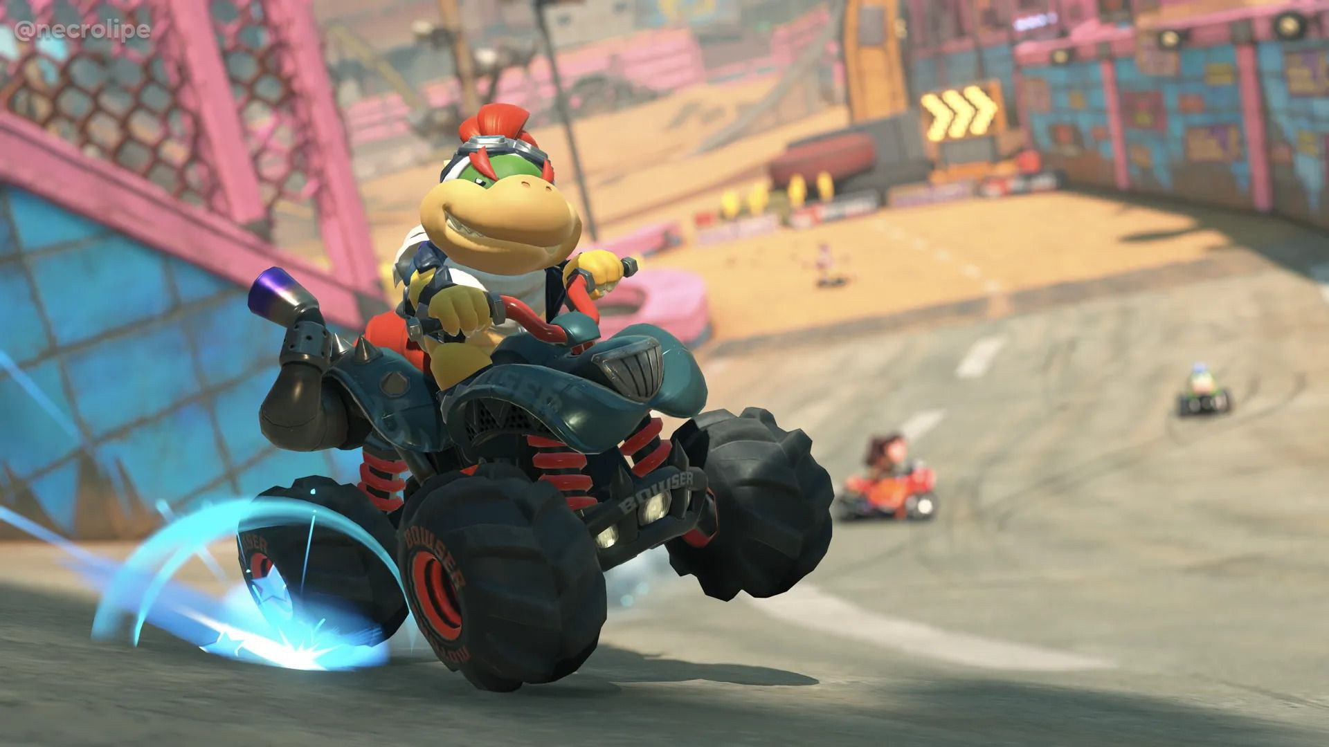 Biker Bowser Jr. Costume Request for Mario Kart 8 Deluxe | MK8D Requests