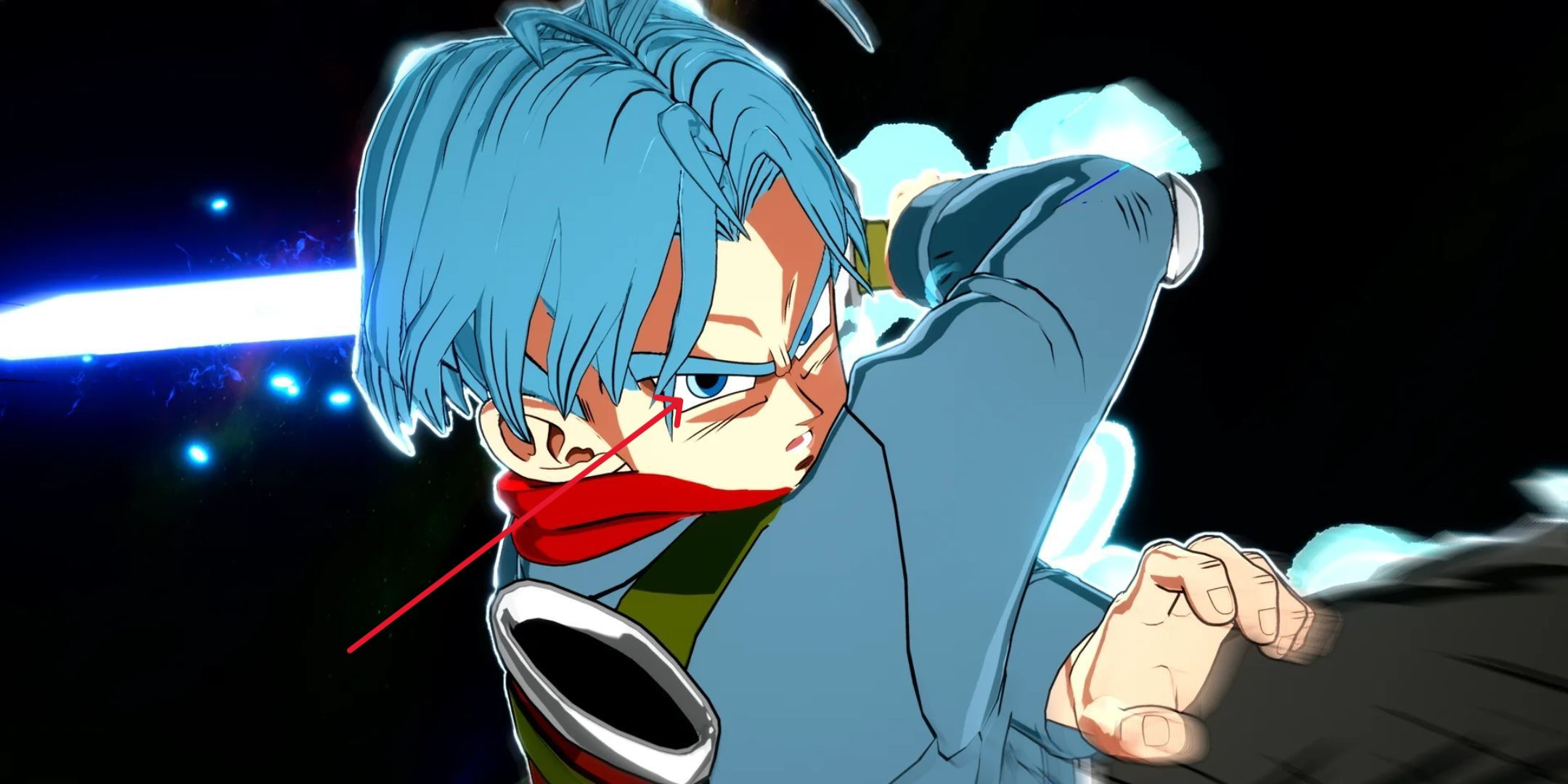 Reduce Base Future Trunks (Super) Pupil Size & Base Cabba's Iris size ...