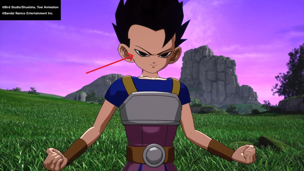 Reduce Base Future Trunks (Super) Pupil Size & Base Cabba's Iris size ...