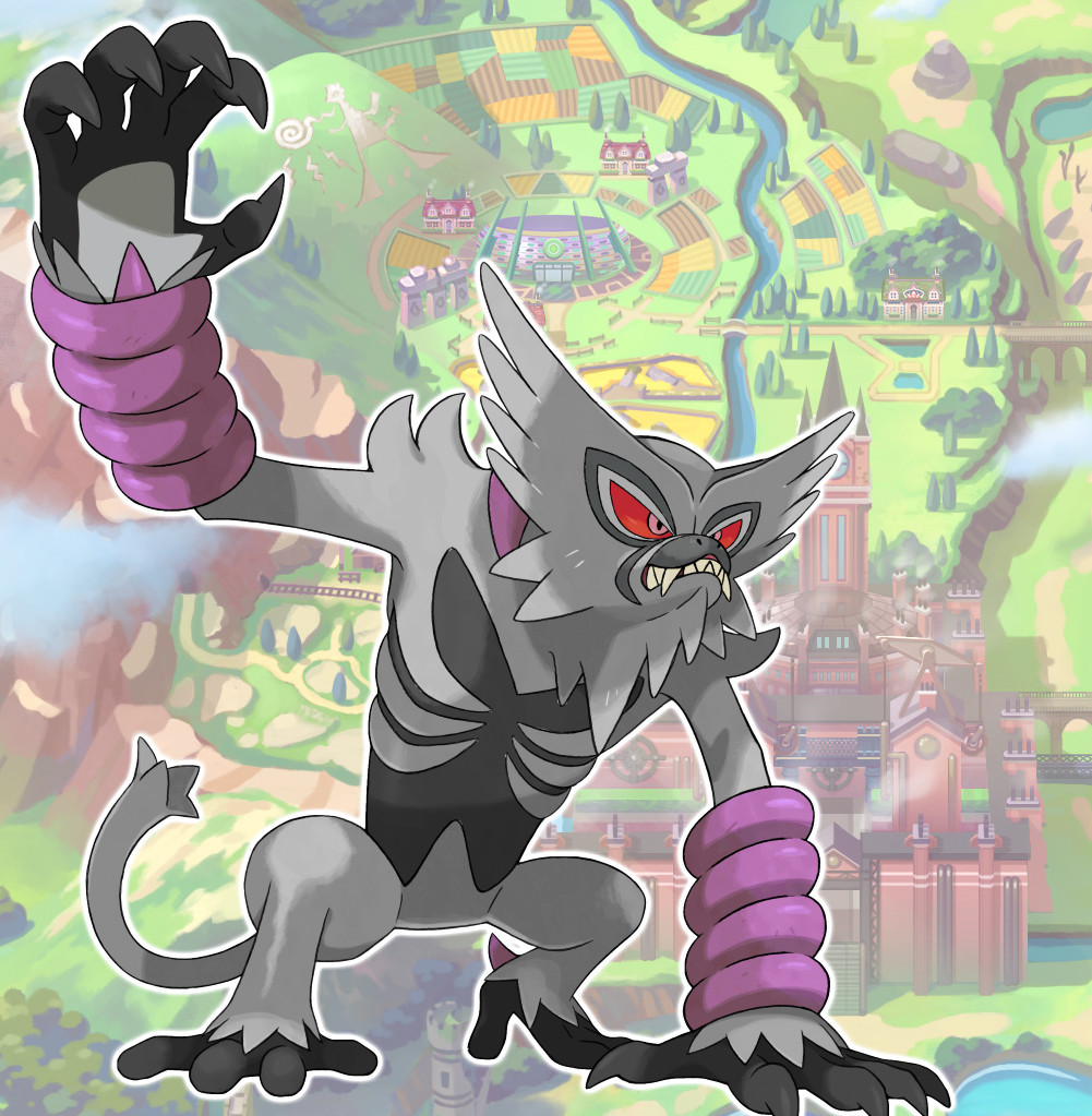 Shadow/Corrupted Shiny Pokemon Recolored Request for Pokemon Sword ...