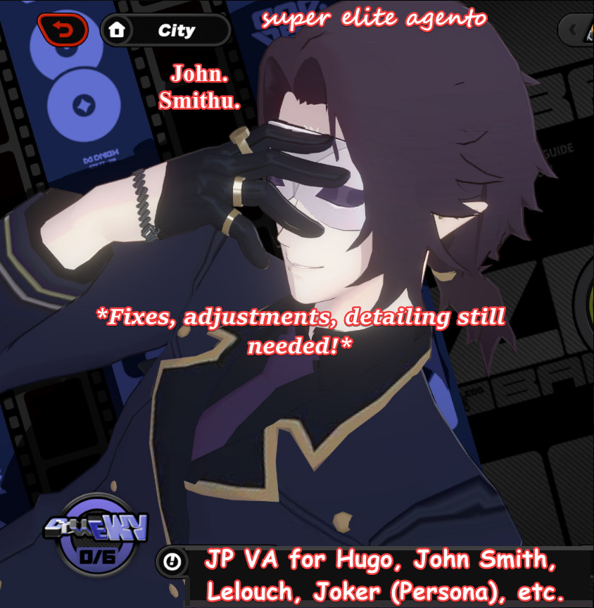 Hugo JohnSmith(Eminence in Shadow)(Fixes needed)(Ripe, PayPal, game trade?) Request for Zenless ...