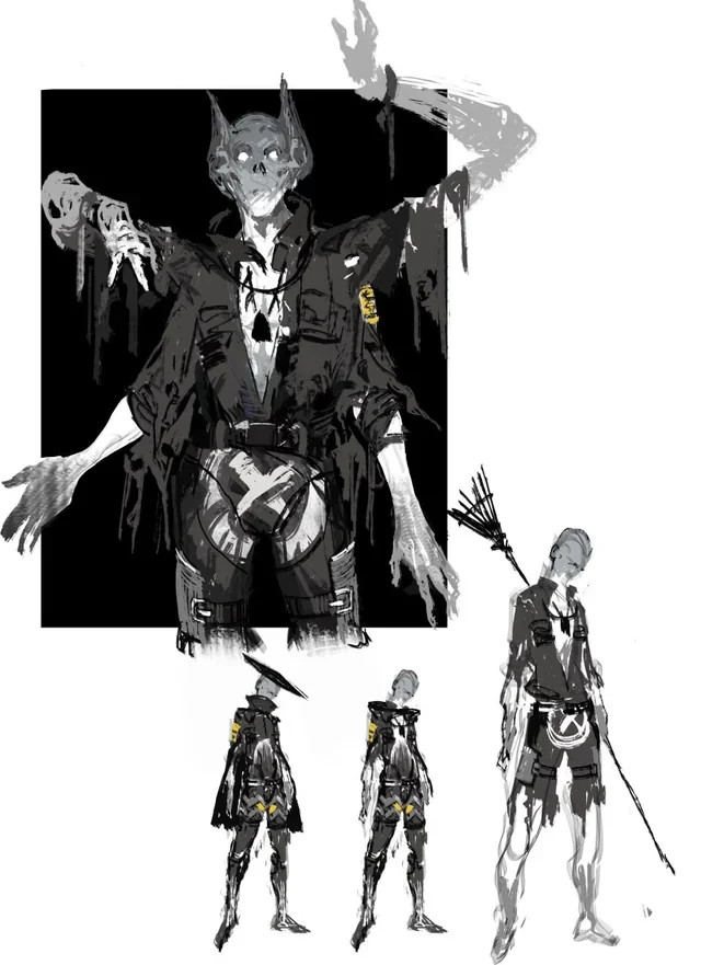 CONCEPT ART ELDRICH MALE ROVER Request for Wuthering Waves | WuWa Requests