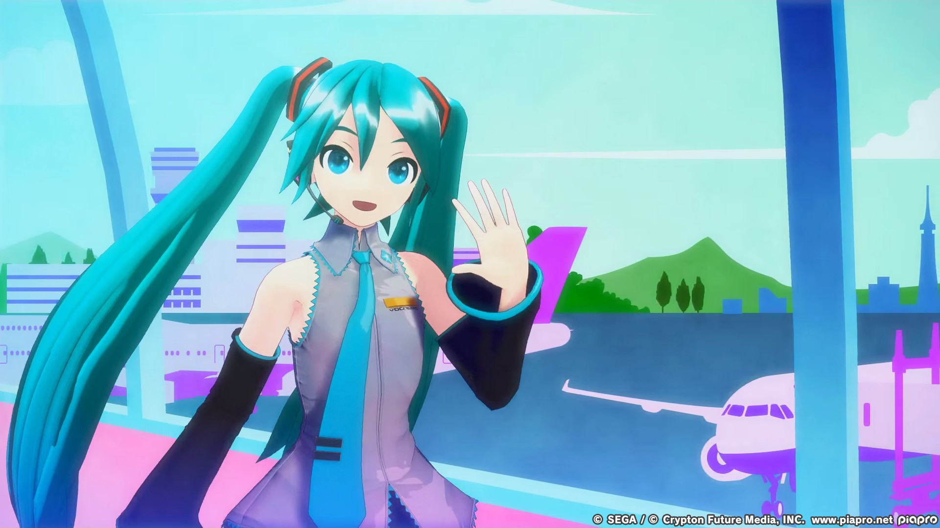 Improve the Mega Mix graphics style to look like the opening movie ...