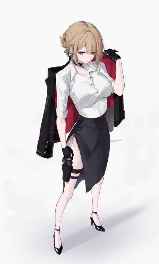 Office lady Evelyn Request for Zenless Zone Zero | ZZZ Requests