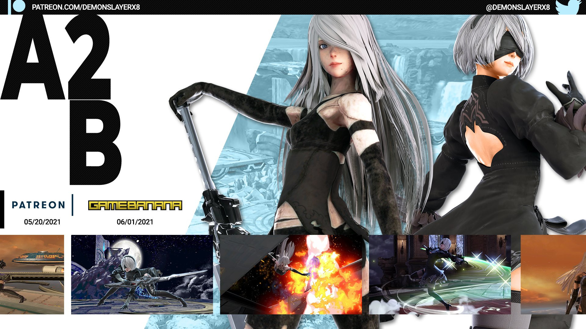 2B/A2 Aegis effects Request for Super Smash Bros. Ultimate | SSBU Requests