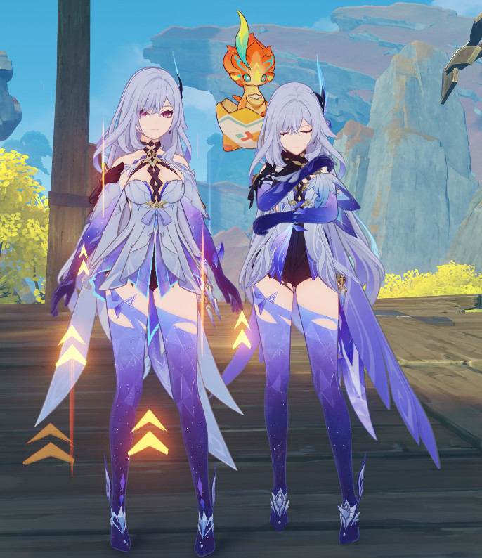 Alternative Skirk Outfit from Quest Request for Genshin Impact | GI ...