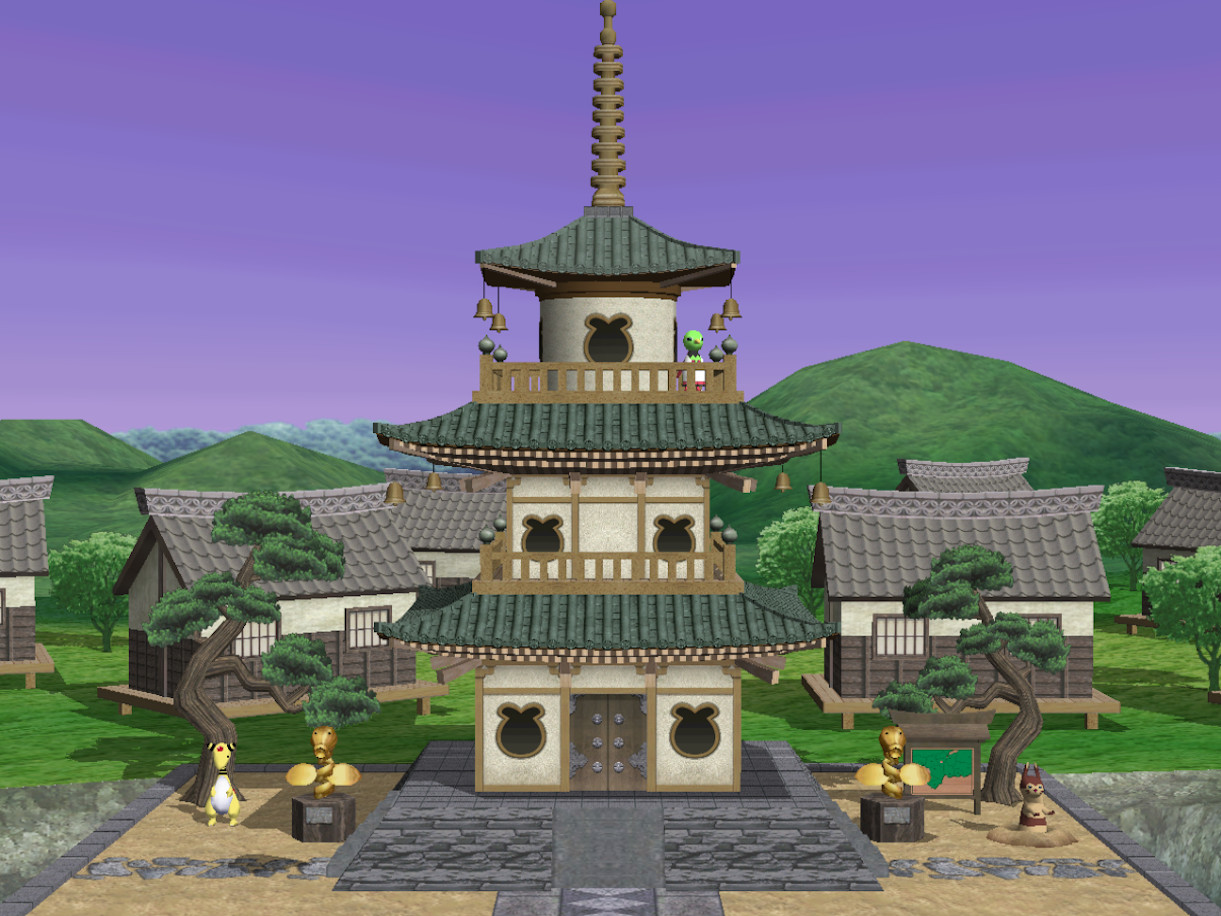 Sprout Tower (Akaneia Build) Port Request for Super Smash Bros. Brawl ...