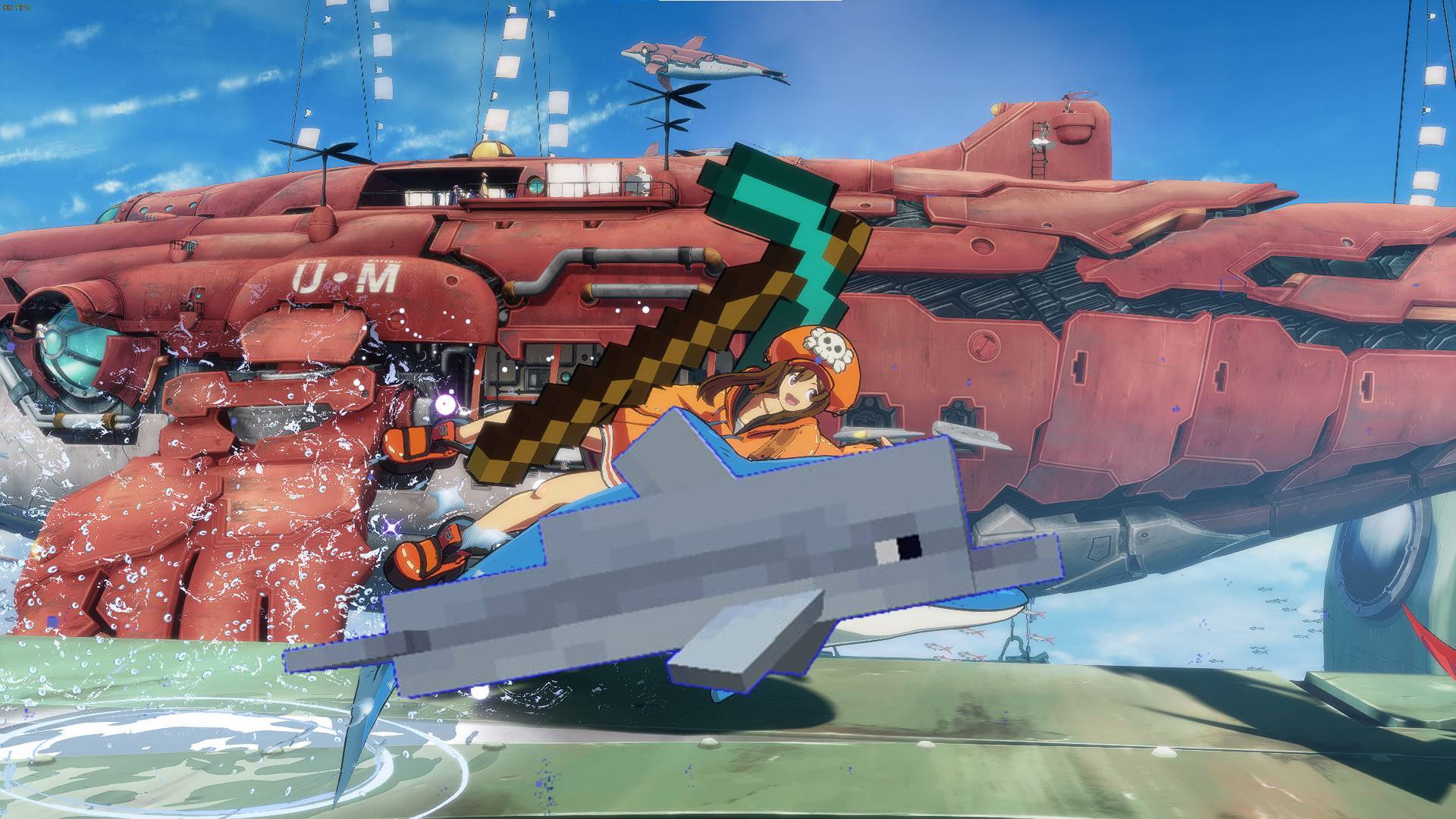 minecraft dolphin over dolphin Request for GUILTY GEAR -STRIVE- | GGST ...