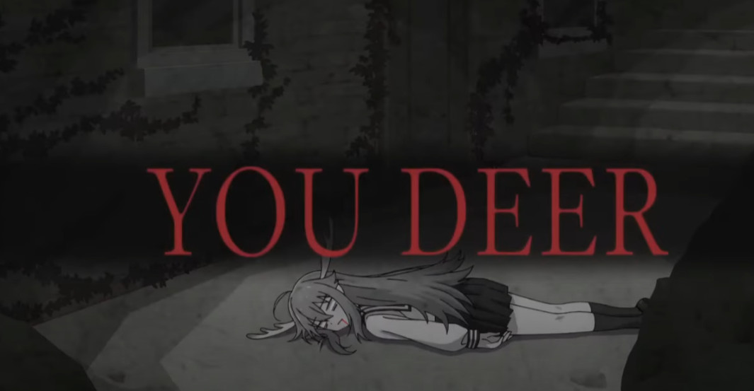 YOU DEER death screen (my deer friend nokotan) Request for The Legend ...