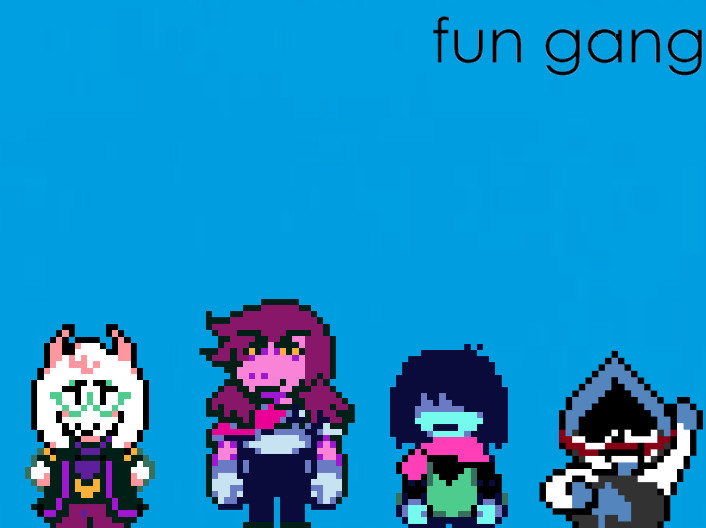 Lancer in The Fun Gang Request for Deltarune | DR Requests