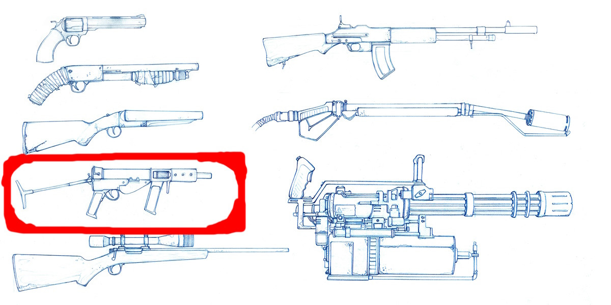 Concept Art Sten Mk.V SMG Request for Team Fortress 2 | TF2 Requests