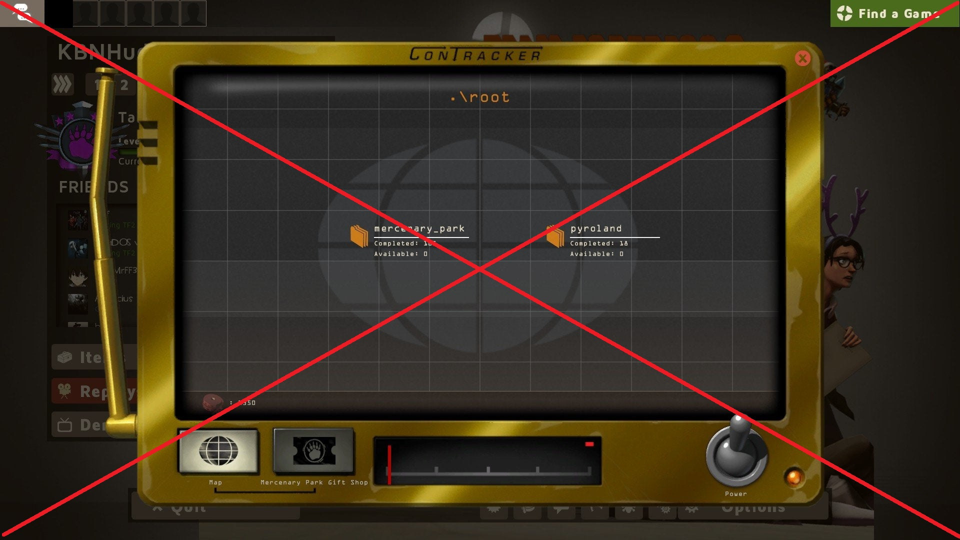 Tough Break Contrakter Hud Request for Team Fortress 2 | TF2 Requests