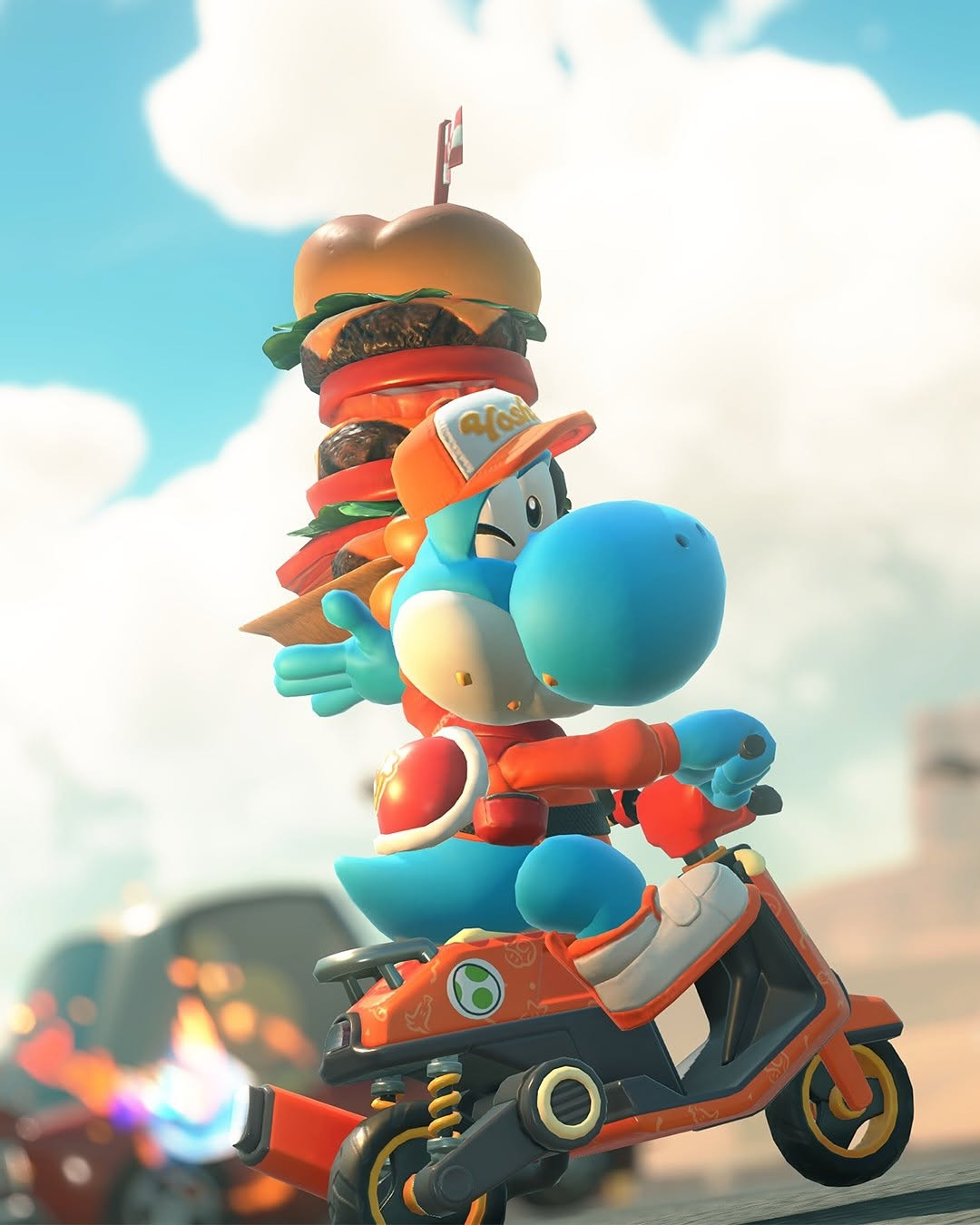 Food Slinger Yoshi Request for Mario Kart Wii | MKWii Requests