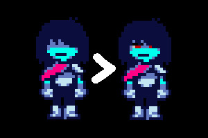Kris with Visible Eyes Request for Deltarune | DR Requests