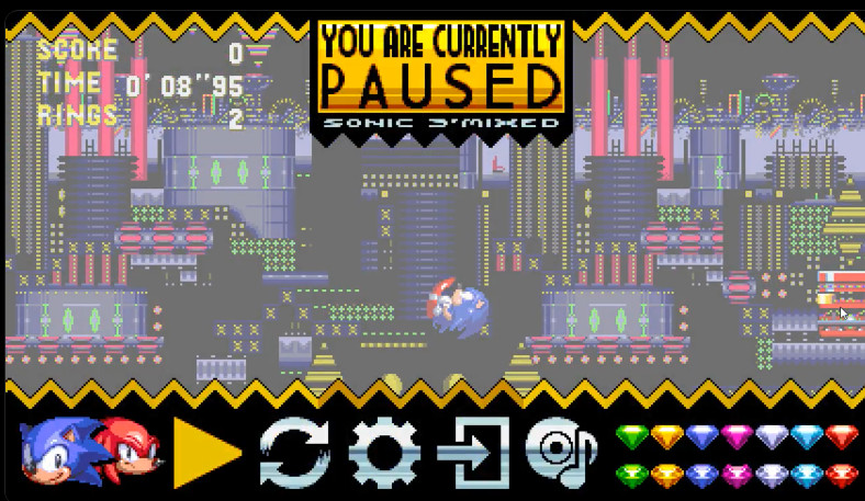 Sonic 3-Mixed-esque pause screen Request for Sonic 3 A.I.R. | S3AIR ...