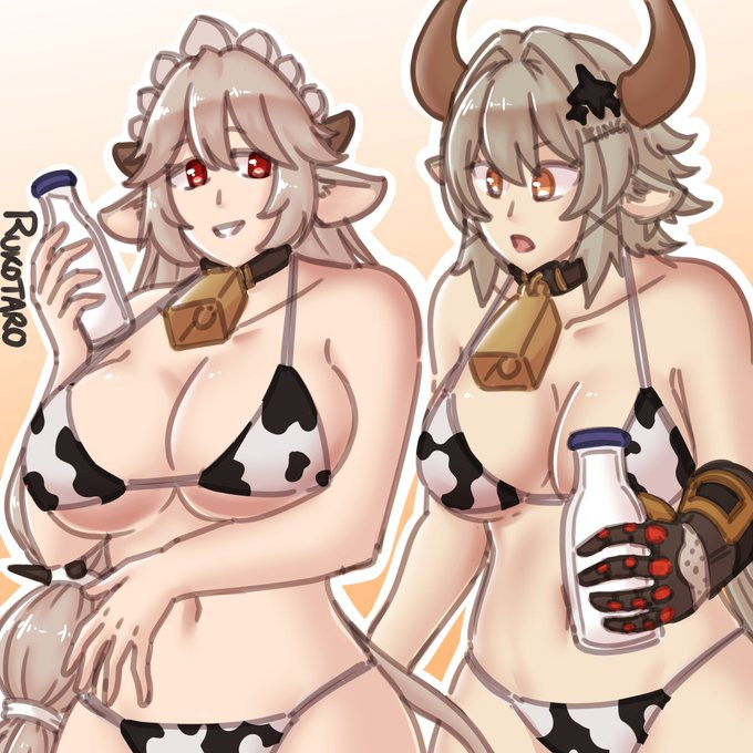 Rina or Caesar cowkini Request for Zenless Zone Zero | ZZZ Requests