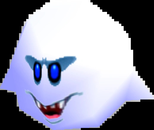 Super Mario 64 Boo Laugh over Boo item sound Request for Mario Kart 8 ...