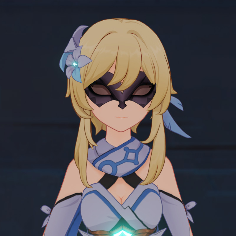 Traveler with Fatui Mask Request for Genshin Impact | GI Requests