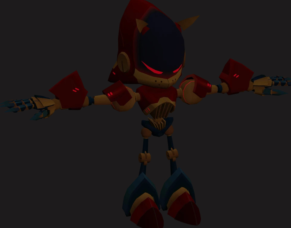 Alpha Grim Sonic over Sonic Request for Sonic Frontiers | Frontiers ...