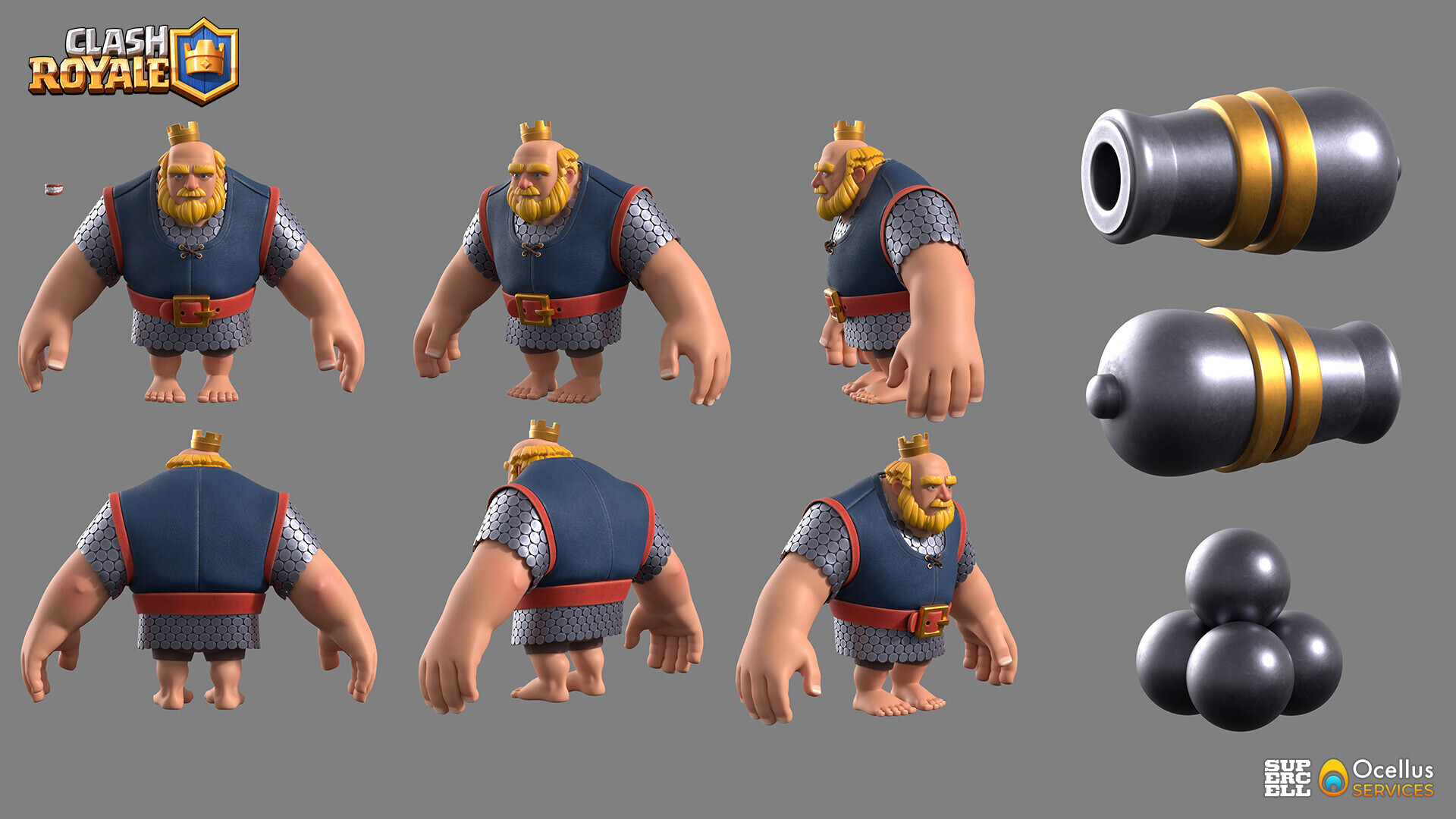 Royal Giant from Clash Royale over King K Rool Request for Super Smash ...