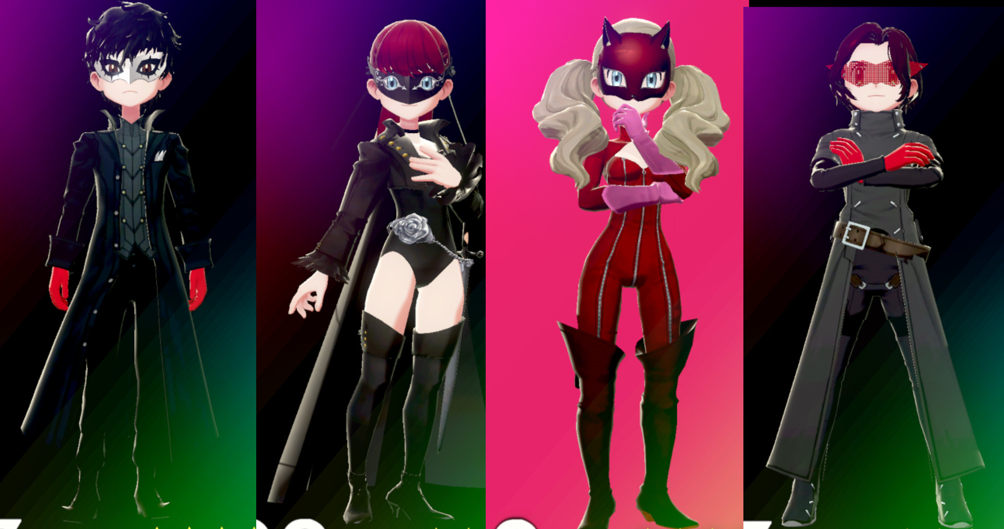 Phantom Thief outfits for player Request for Pokemon Scarlet & Violet ...
