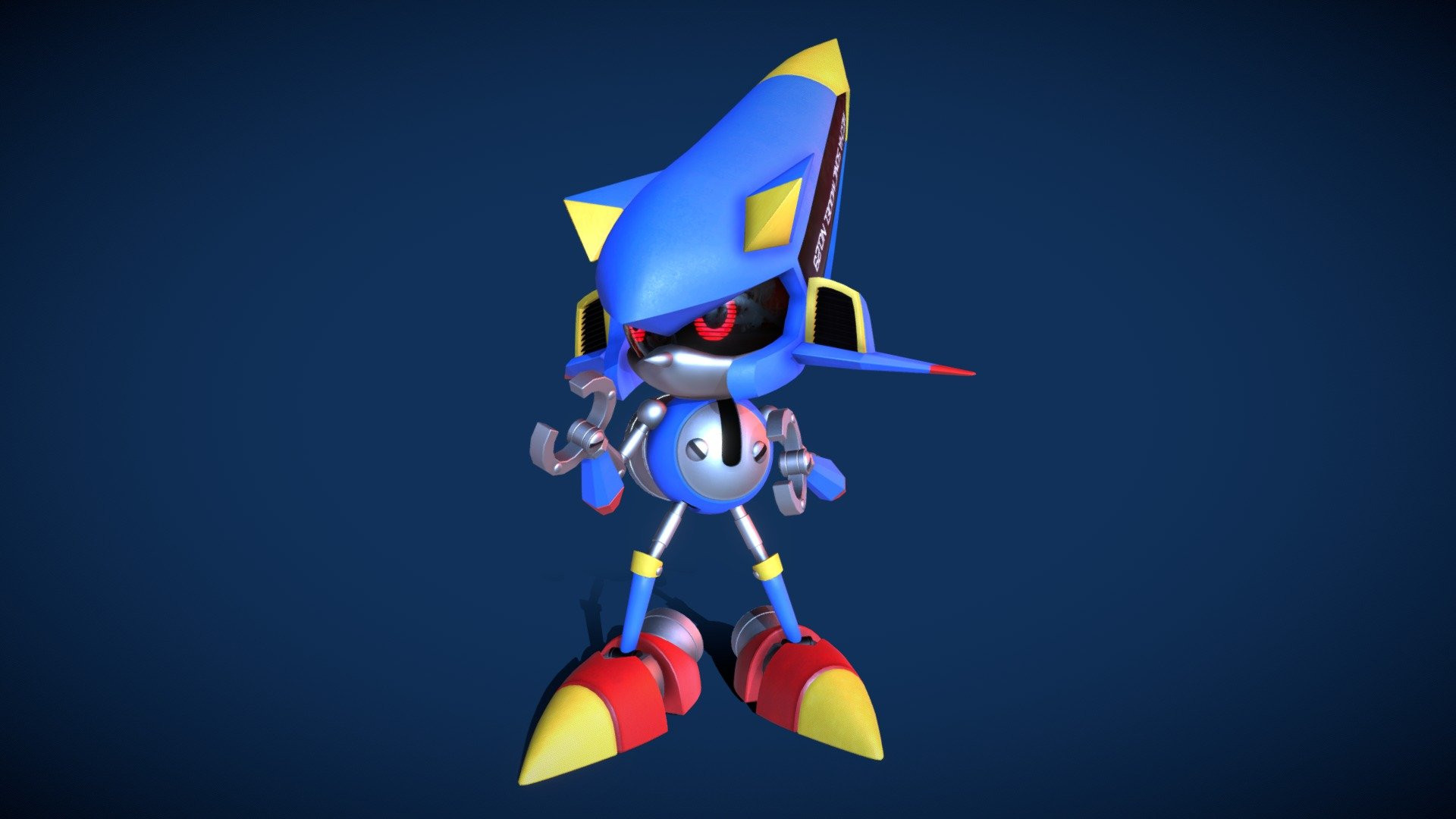Rocket Metal Sonic over Metal Sonic Request for Sonic Racing ...