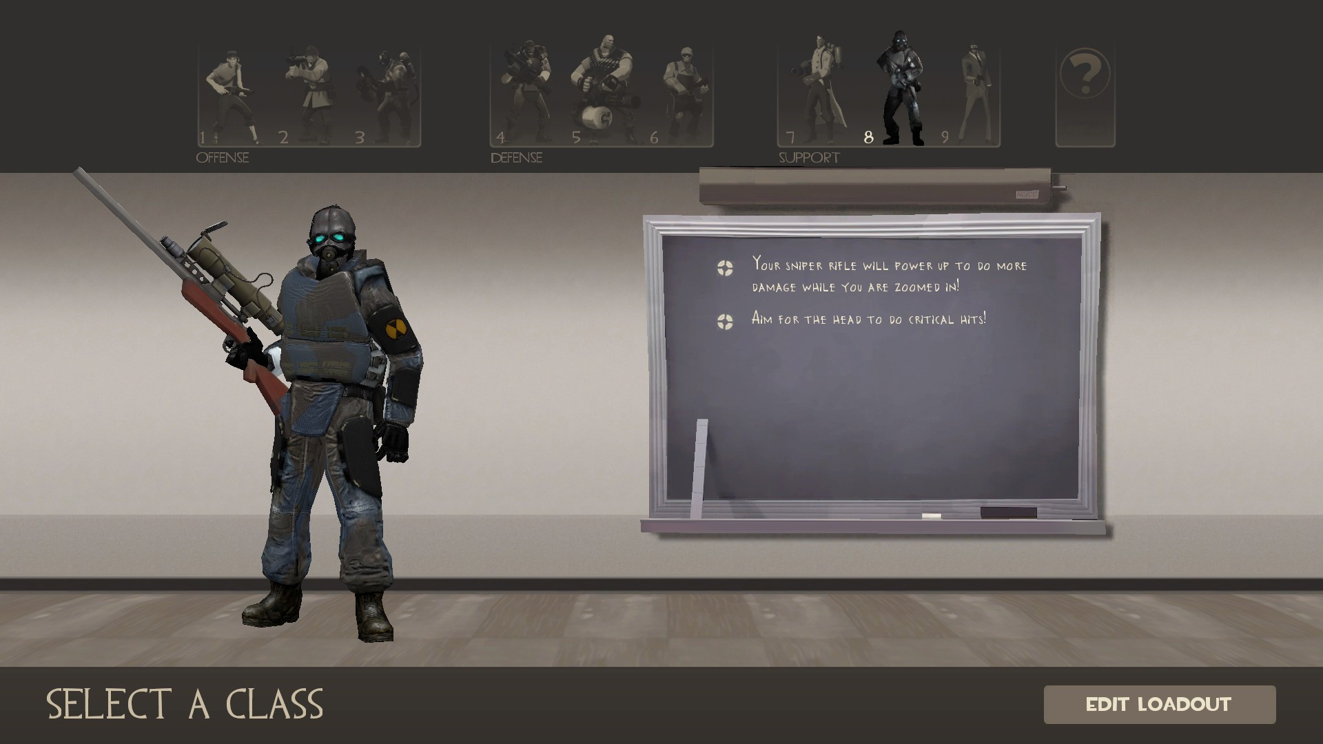 The Combine Sniper Casual Fix Request for Team Fortress 2 | TF2 Requests