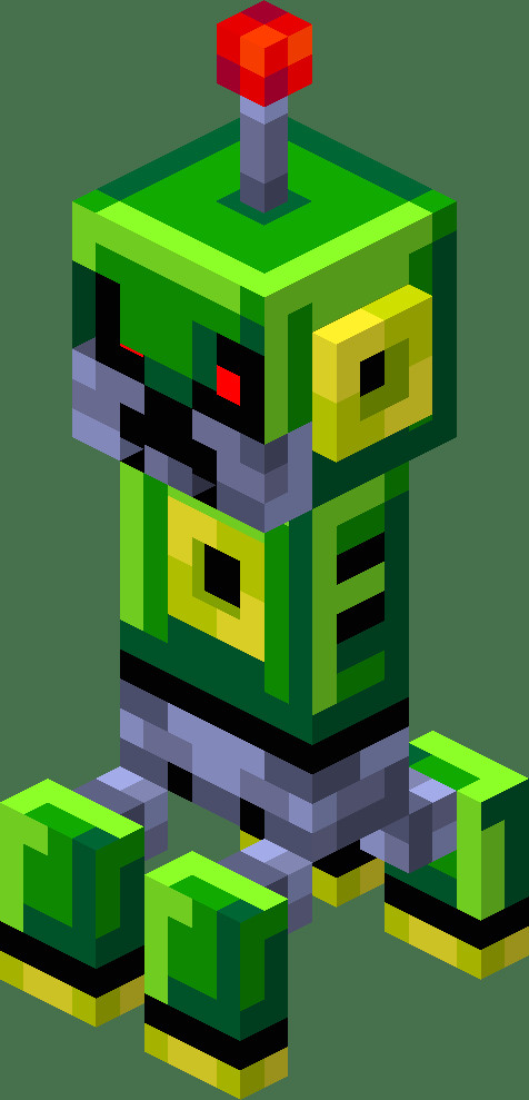 Metal Creeper over Creeper (Minecraft Bedrock Sonic Texture Pack ...