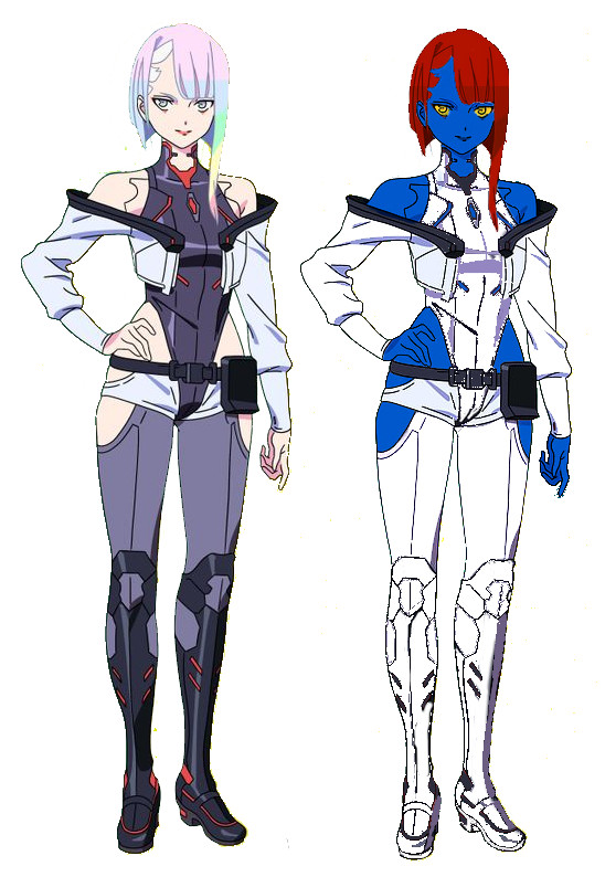 Mystique Unika (recoloured Lucy model over Unika animations) Request ...