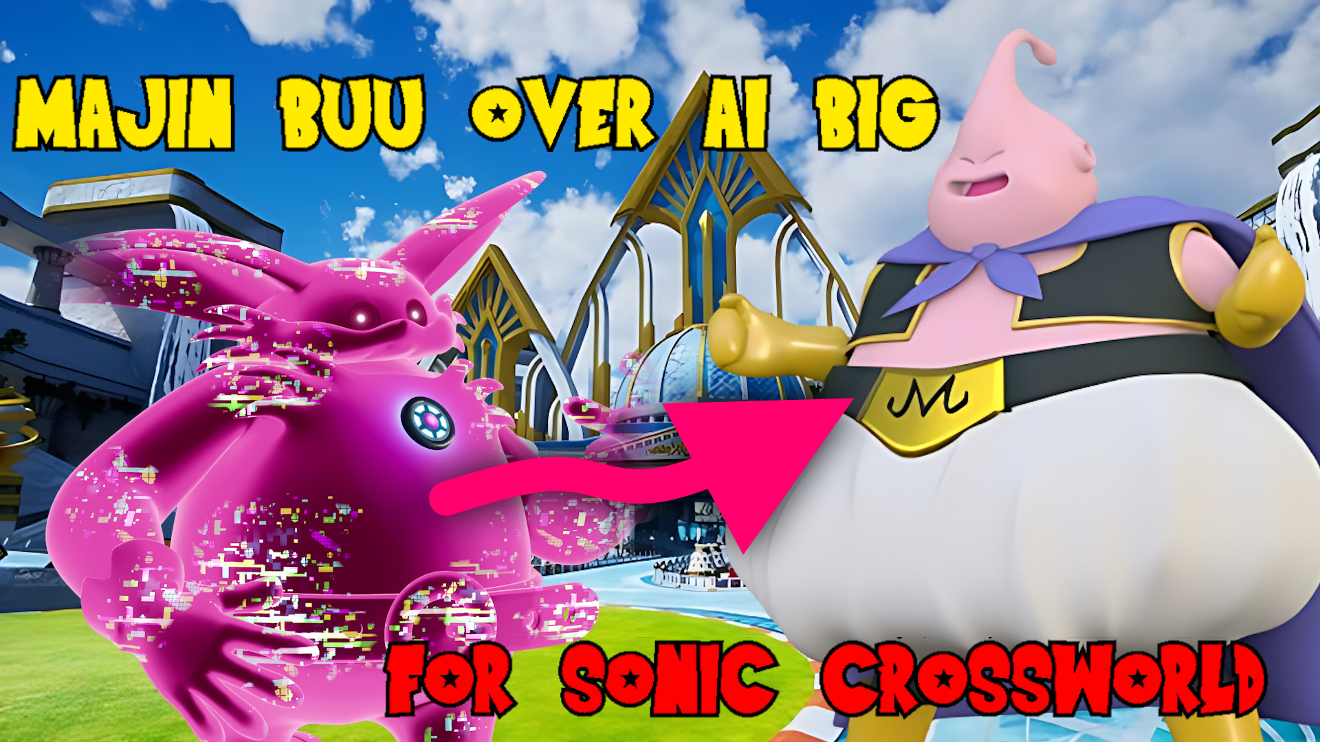 Majin Buu over Big the Cat Request for Sonic Racing: CrossWorlds | SR ...