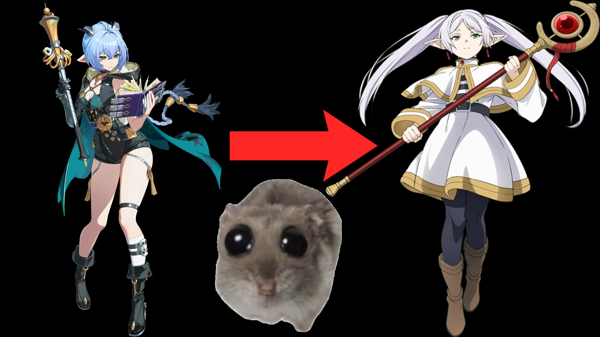 Frieren Over Lucia Elowen Request for Zenless Zone Zero | ZZZ Requests