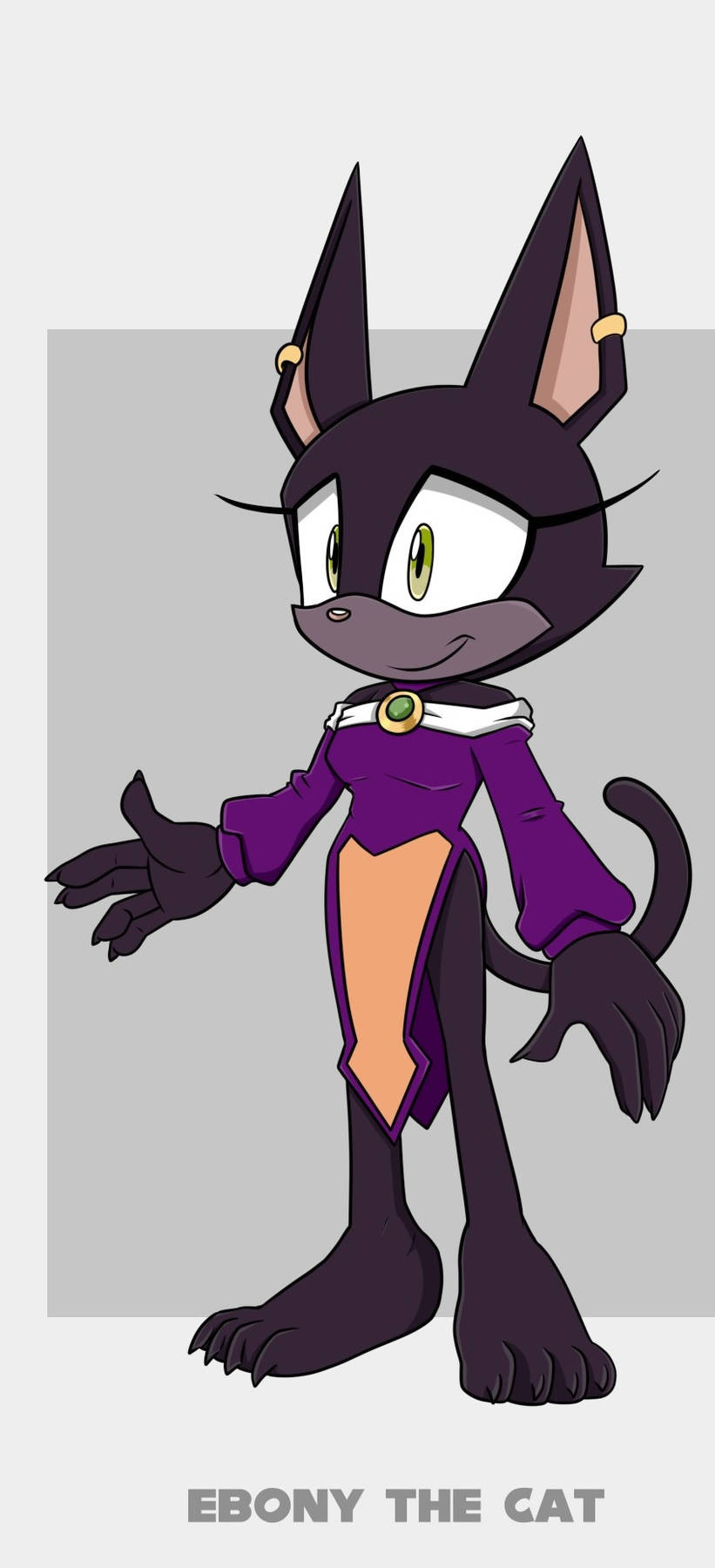Ebony the cat as a alternate skin for Blaze Request for Sonic Racing ...