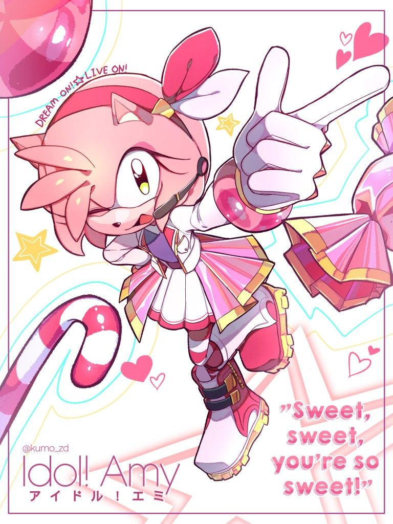Idol Amy Rose Request for Sonic Racing: CrossWorlds | SR:CW Requests