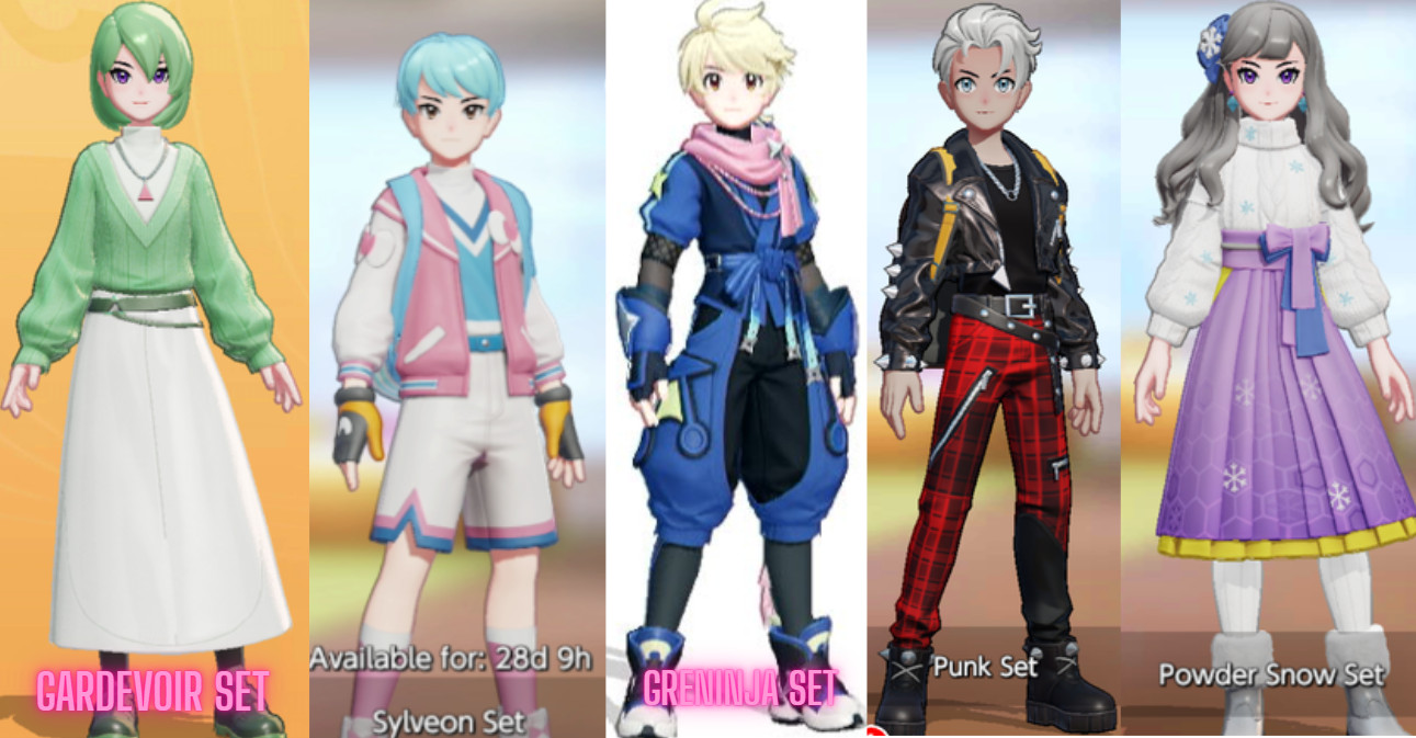 Pokemon Unite Trainer Fashion Set Request for Pokémon Legends: Z-A ...